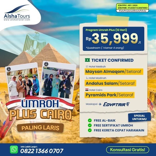 Biaya Umroh 2025 & 2026 – Daftar Paket Resmi Alsha Tours